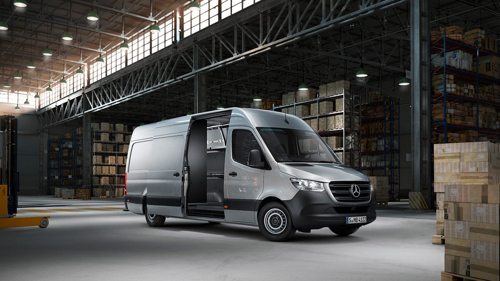 Sprinter with shelving system by ATV