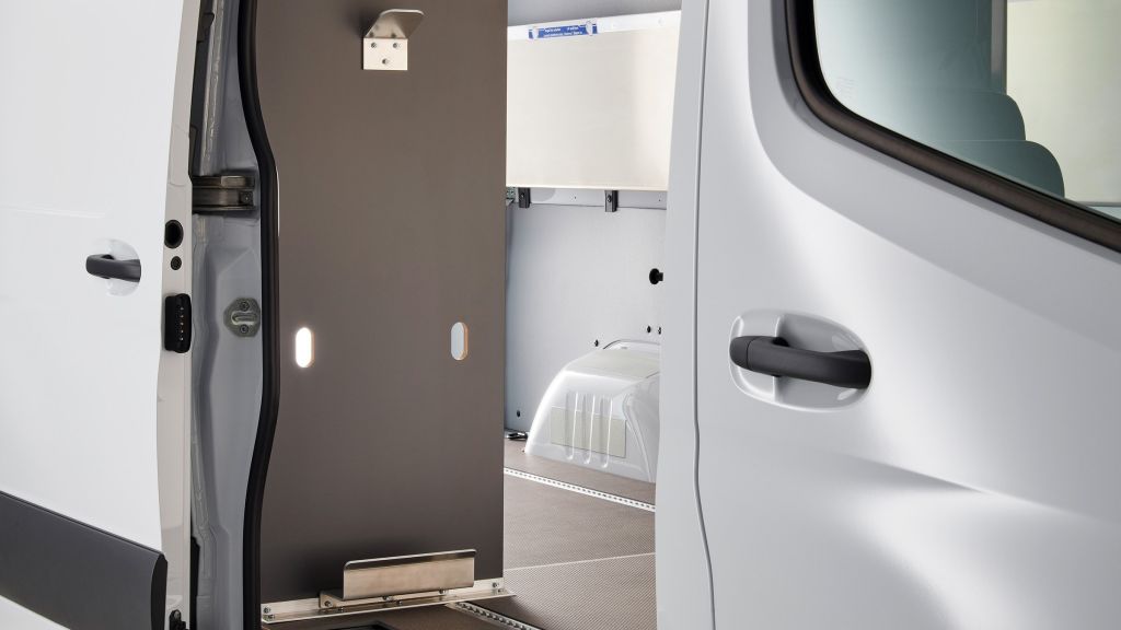 Sprinter with shelving system by ATV