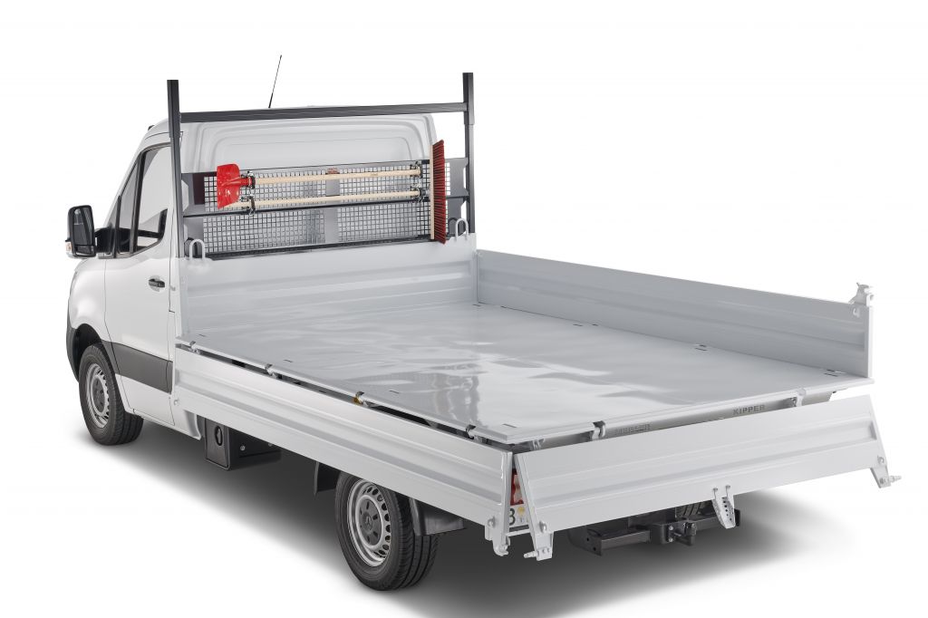 Sprinter three-way tipper by Meiller