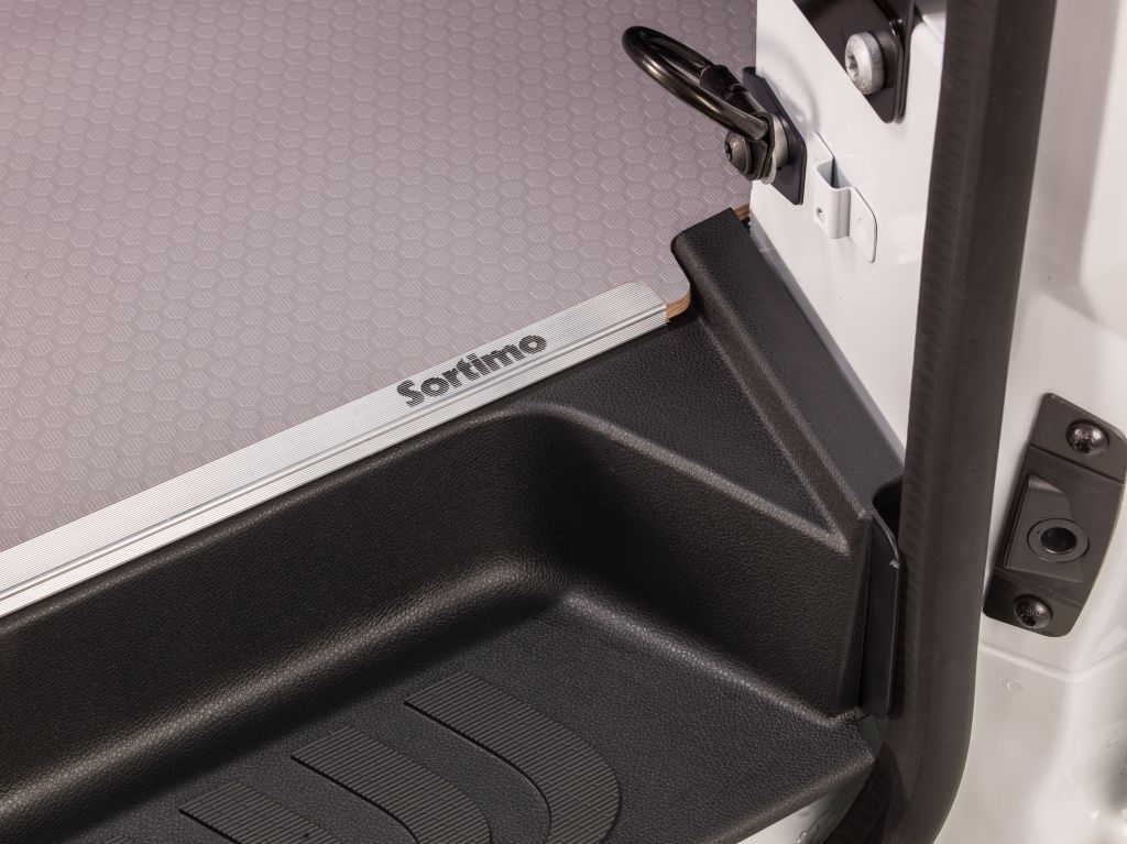 Vito with van racking equipment by Sortimo